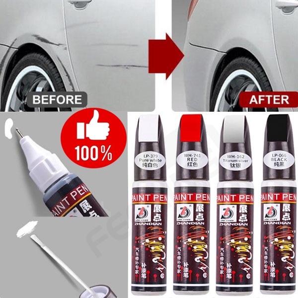 Car paint repair pen Quick fix Waterproof Car scratch remover Portable ...