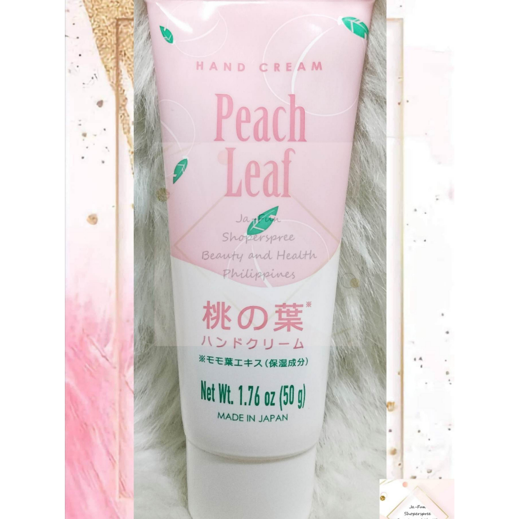HAND CREAM MOISTURIZING PEACH LEAF EXTRACT HAND CREAM ( AUTHENTIC JAPAN ...