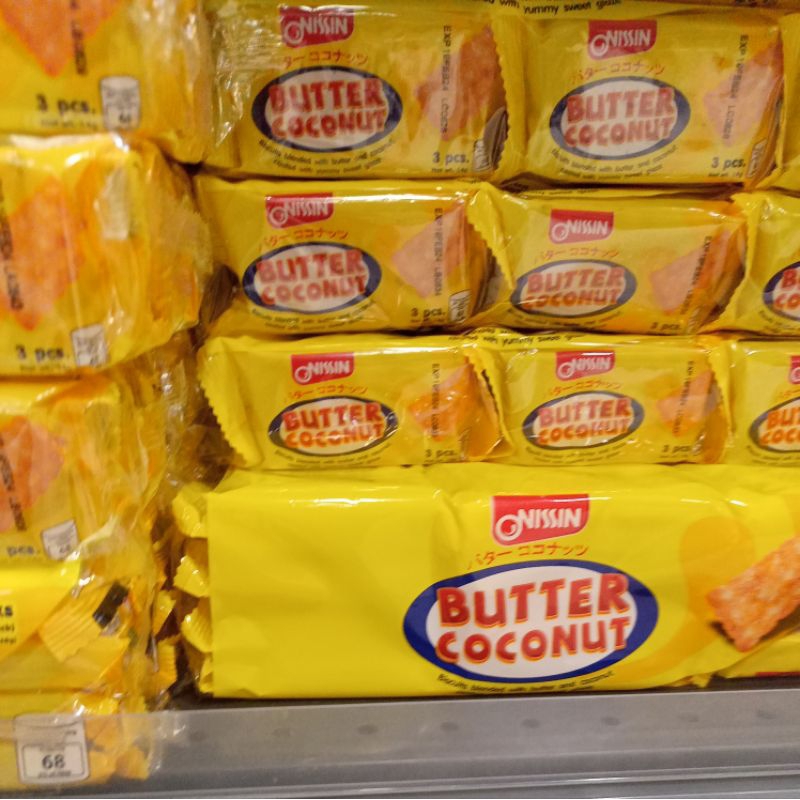 Nissin Butter Coconut Biscuit 12's | Shopee Philippines