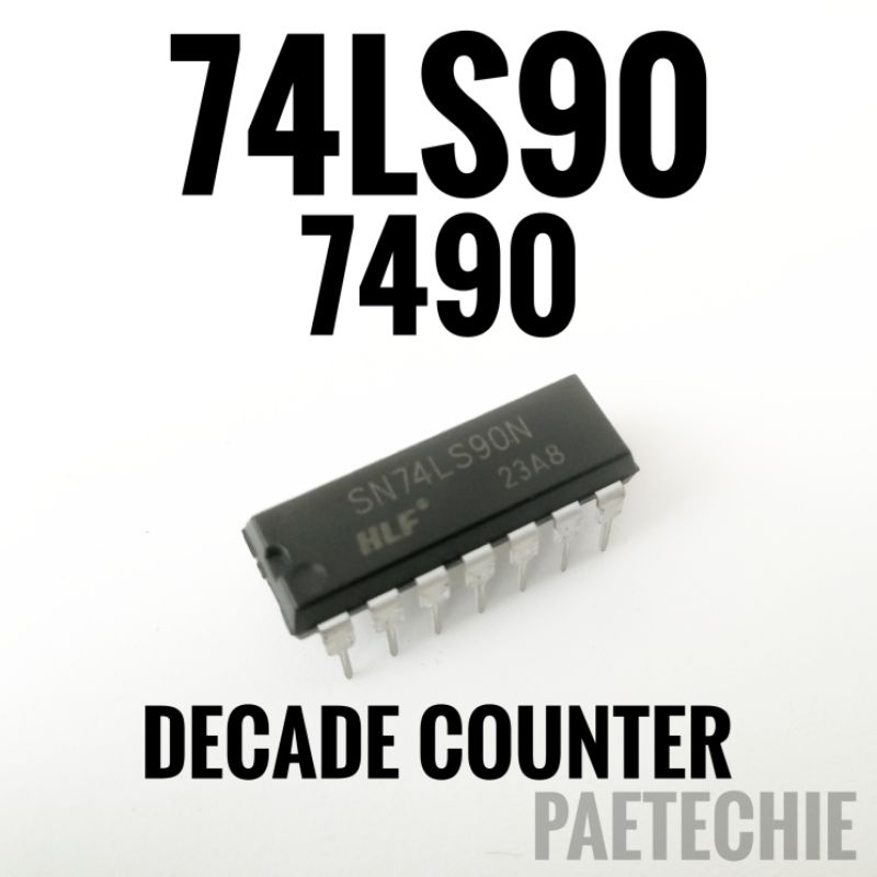 SN74LS90N 74LS90 7490 Mod-10 Decade Counter BCD Output IC | Shopee ...