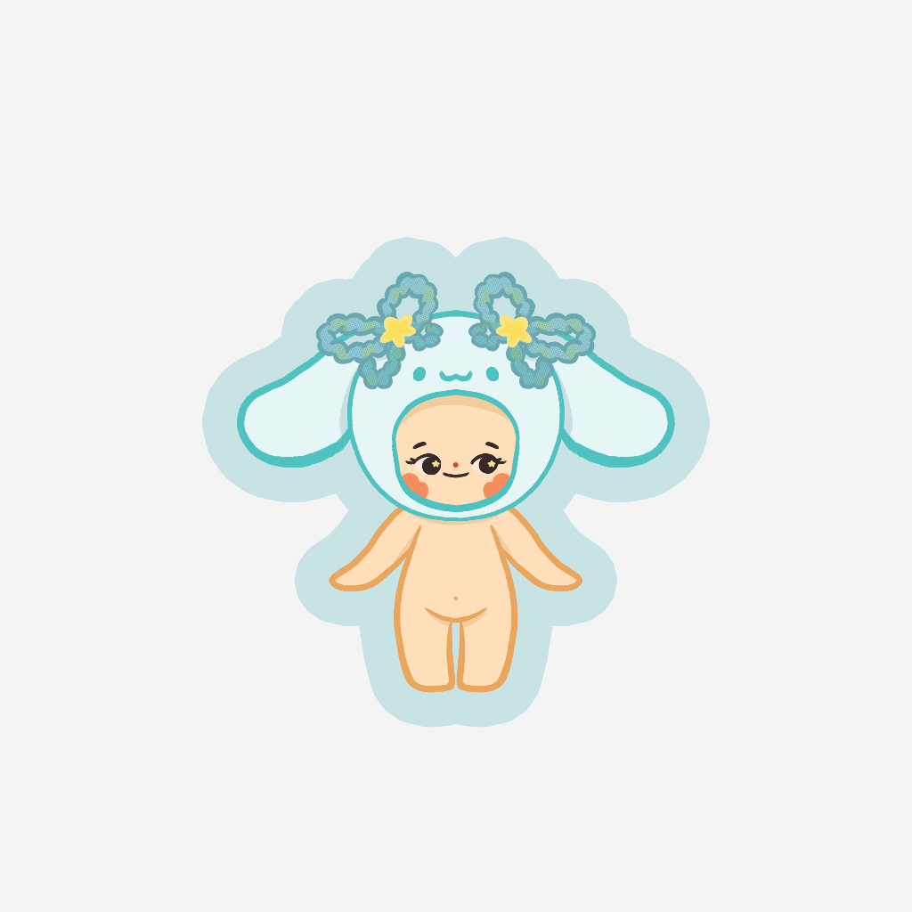 Sonny Angel x Sanrio Waterproof Vinyl Sticker by misulthumb | Shopee ...