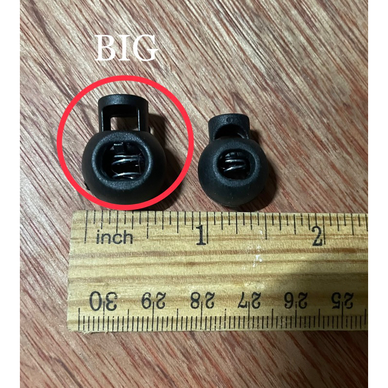 100pcs Stopper I Plastic Rope Buckle I Single Hole Spring Cord Locks ...