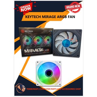 Keytech Mirage 3 in 1 Fan Kit ARGB 120mm for desktop | Shopee Philippines