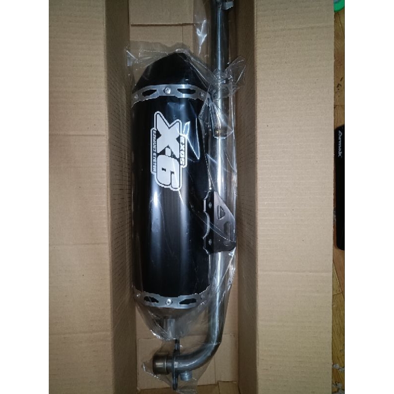 Exos X6 pipe for Smash 115/110/plug and play! | Shopee Philippines