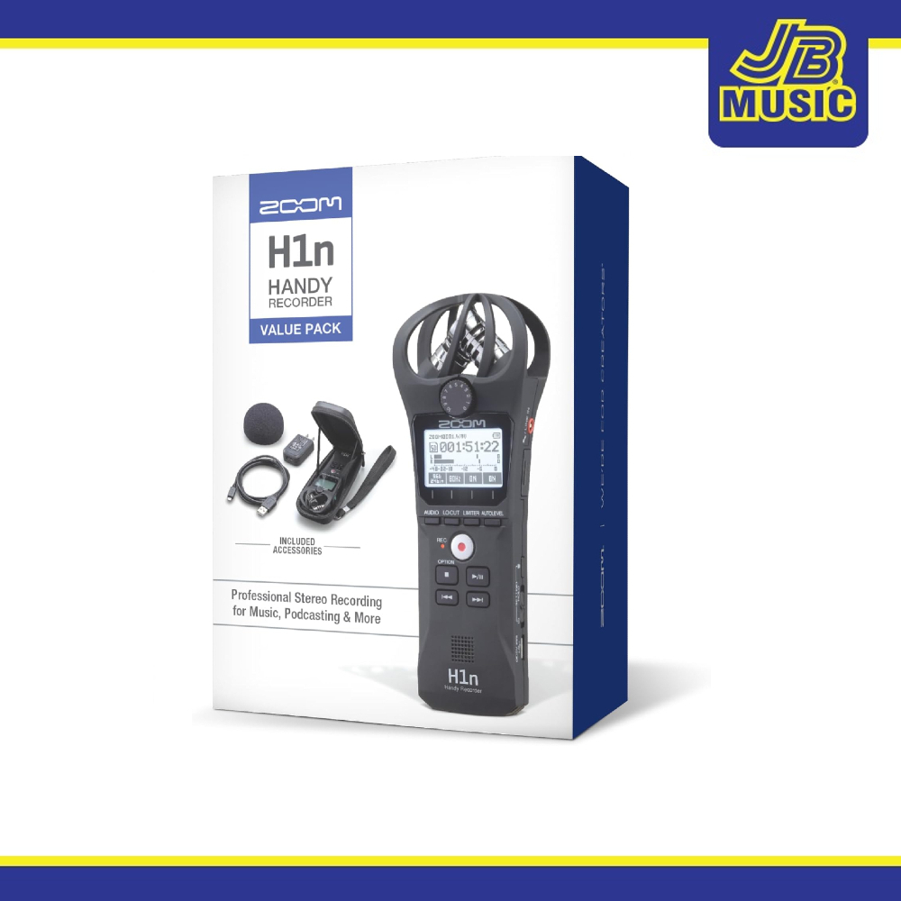 Zoom H1N-VP Handy Recorder | Shopee Philippines
