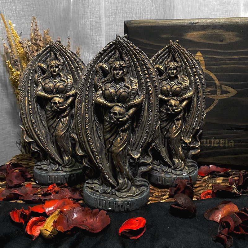 DARK GODDESS LILITH RESIN STATUE 8 in. | Shopee Philippines