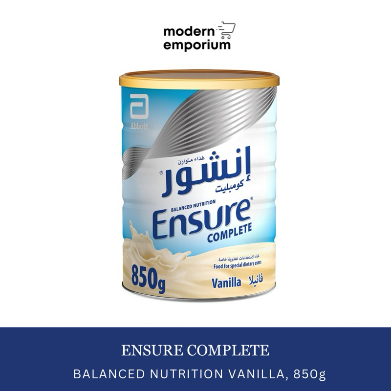 Ensure Complete Vanilla 850g 1.6KG (imported from Dubai) EXP Aug 2025 ...