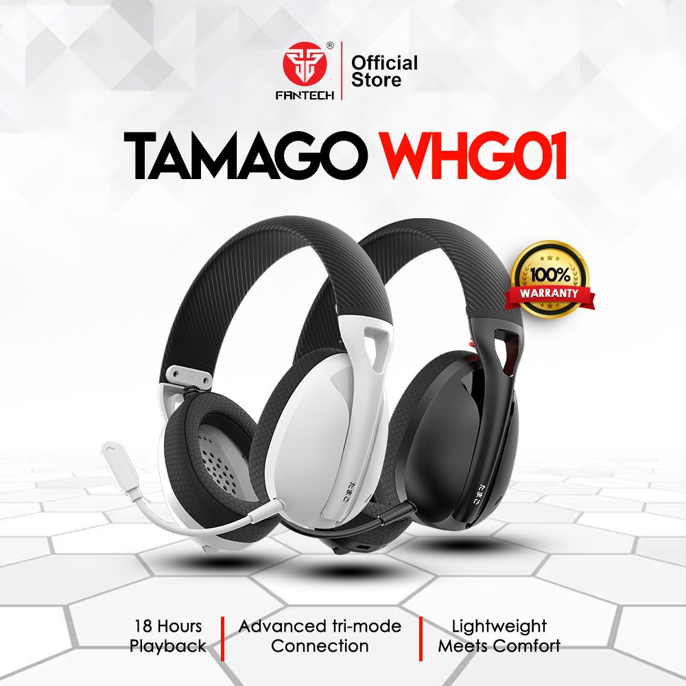 Fantech Tamago WHG01 Wireless Headphones with Tri-mode Connection ...