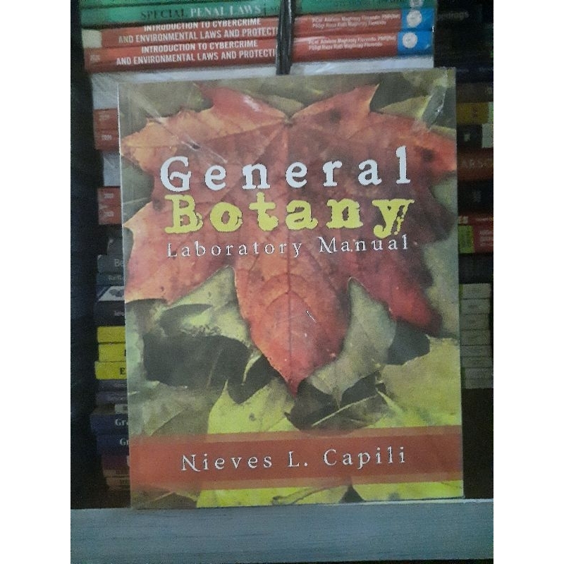 General Botany Laboeatory Manual by Capili (ORIGINAL) | Shopee Philippines