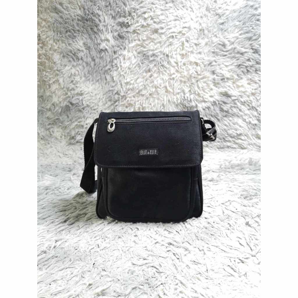 Elle & Elle Black Crossbody Bag | Shopee Philippines