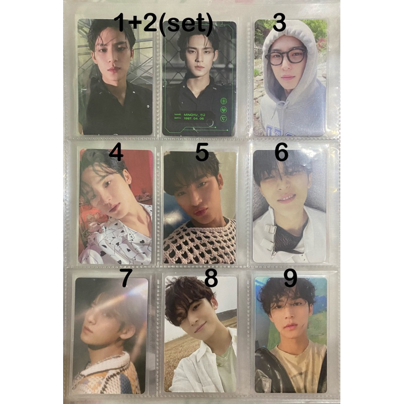 SEVENTEEN MINGYU Official Photocards | Shopee Philippines
