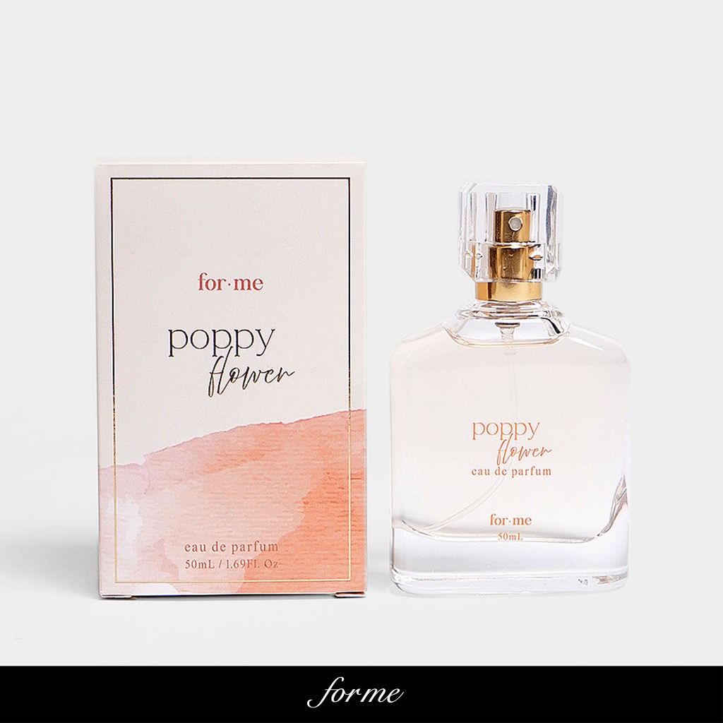 ForMe Poppy Flower Eau De Parfum 50ML Perfume for Women (Tangerine ...