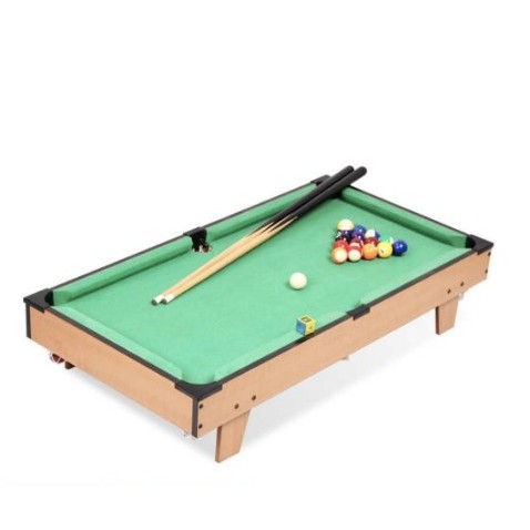 32" Classic mini american pool table billiard tabletop pool table toy ...