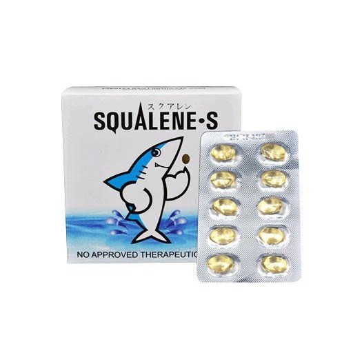 The Original Squalene-S Squalene 100pcs Soft Gel Capsules for Strong ...