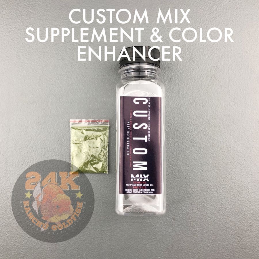 CUSTOM MIX VITAMINS AND MINERAL SUPPLEMENT FOR ORNAMENTAL FISH AND PETS ...