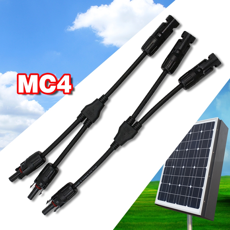 Mc4 Y-Type 3 Way Connector Branch Y Adapter Connectors Cable Adapter ...