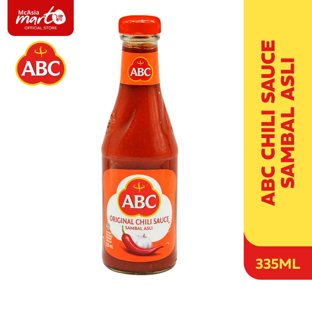 ABC CHILI SAUCE SAMBAL ASLI 335ML - MCASIA | Shopee Philippines