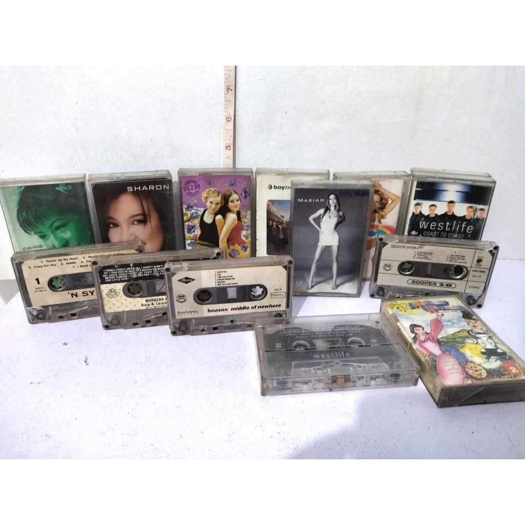 preloved vintage 90s audio cassette tapes | Shopee Philippines