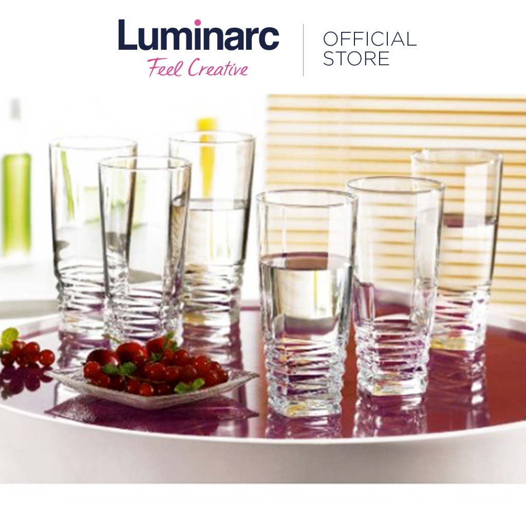 Luminarc First Class 33cl 6pc Drinking Glass Water Tumbler Set G2588d2025 Shopee Philippines
