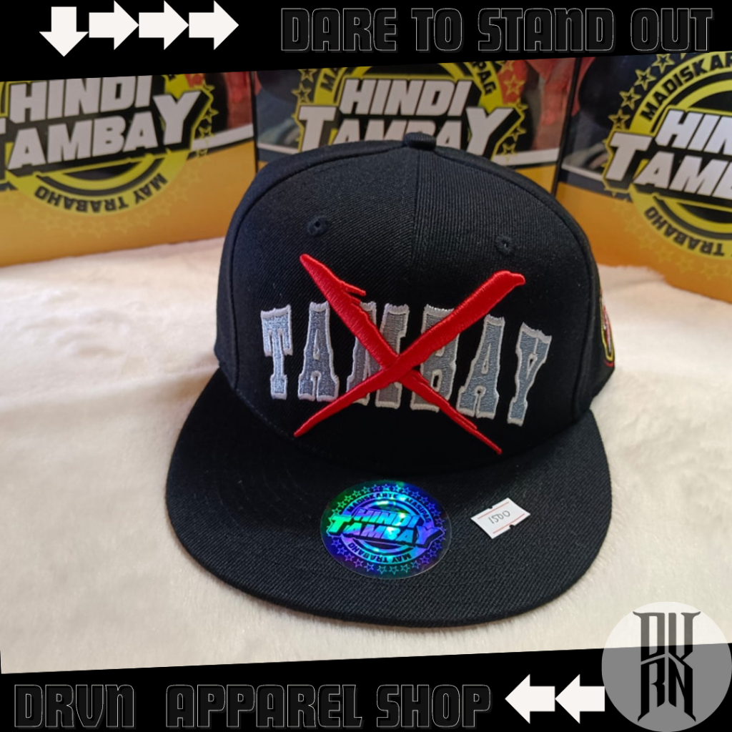 Hindi Tambay Snapback Cap Limited Edition | Shopee Philippines