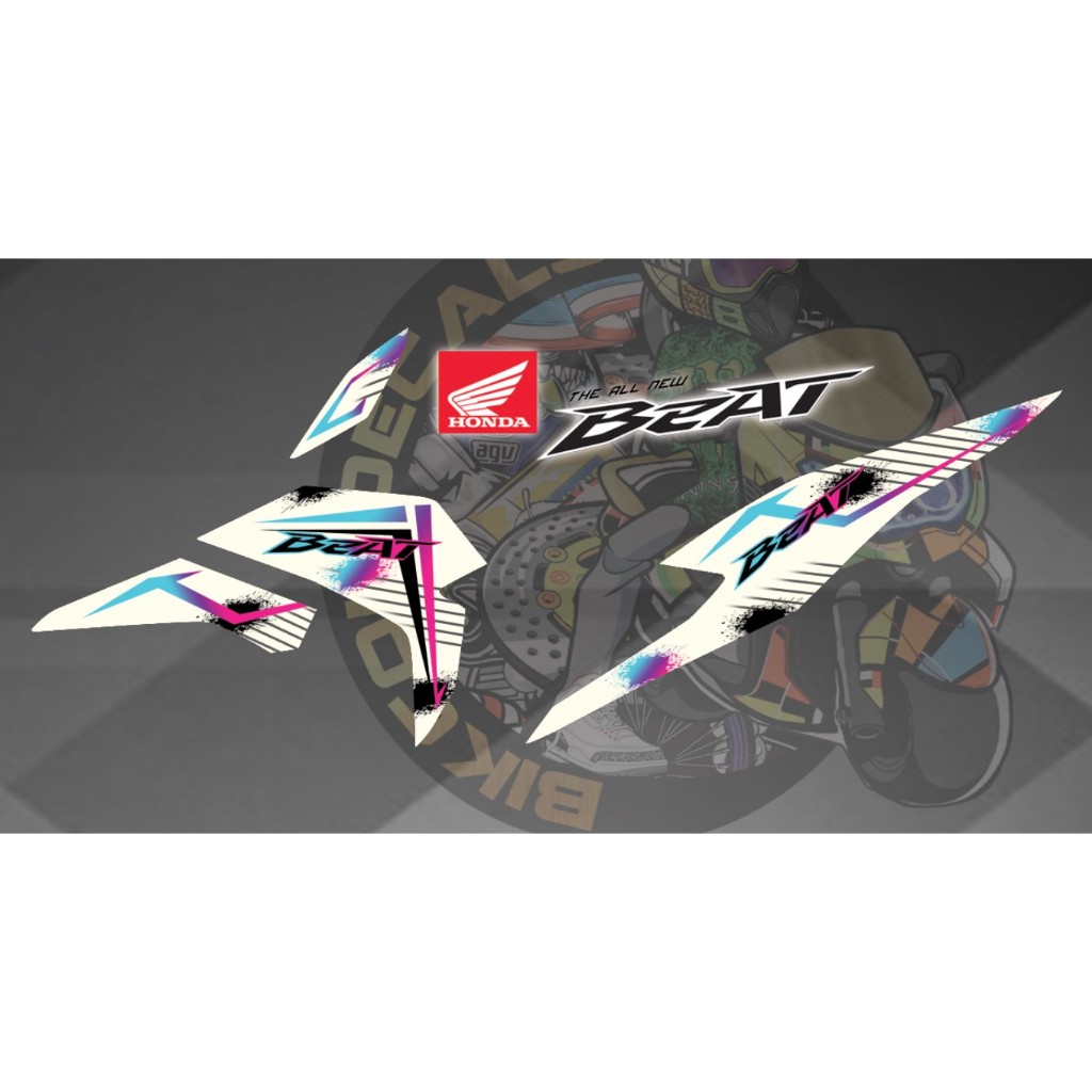 honda beat v3 2023 strip decals malaysian concept | Shopee Philippines