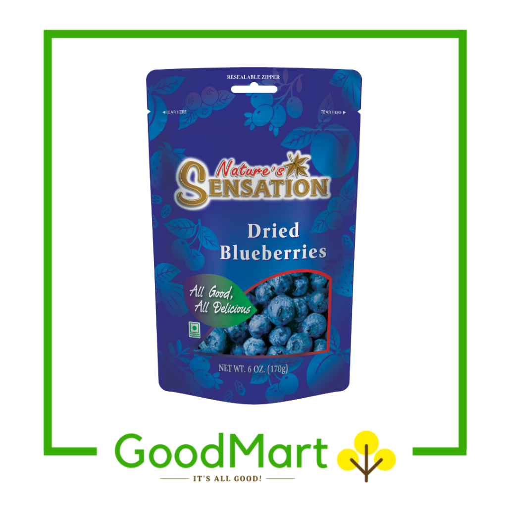 Nature's Sensation Dried Blueberries 170g | Shopee Philippines