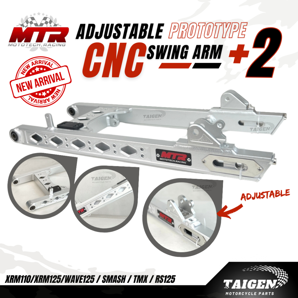 MTR CNC Plus 2 Adjustable Prototype Swing Arm | Shopee Philippines