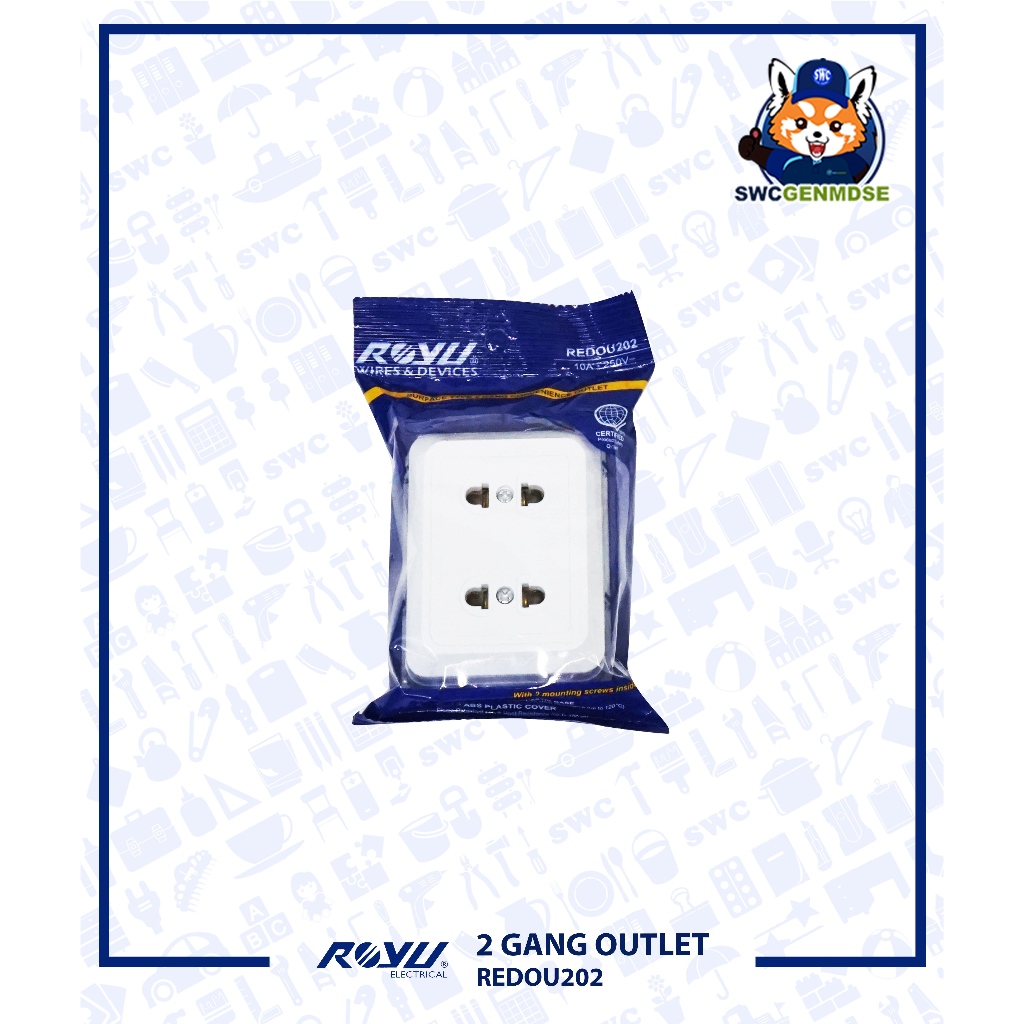 Original ROYU Convenience Outlet | Surface Type | REDOU 10A 250V ...