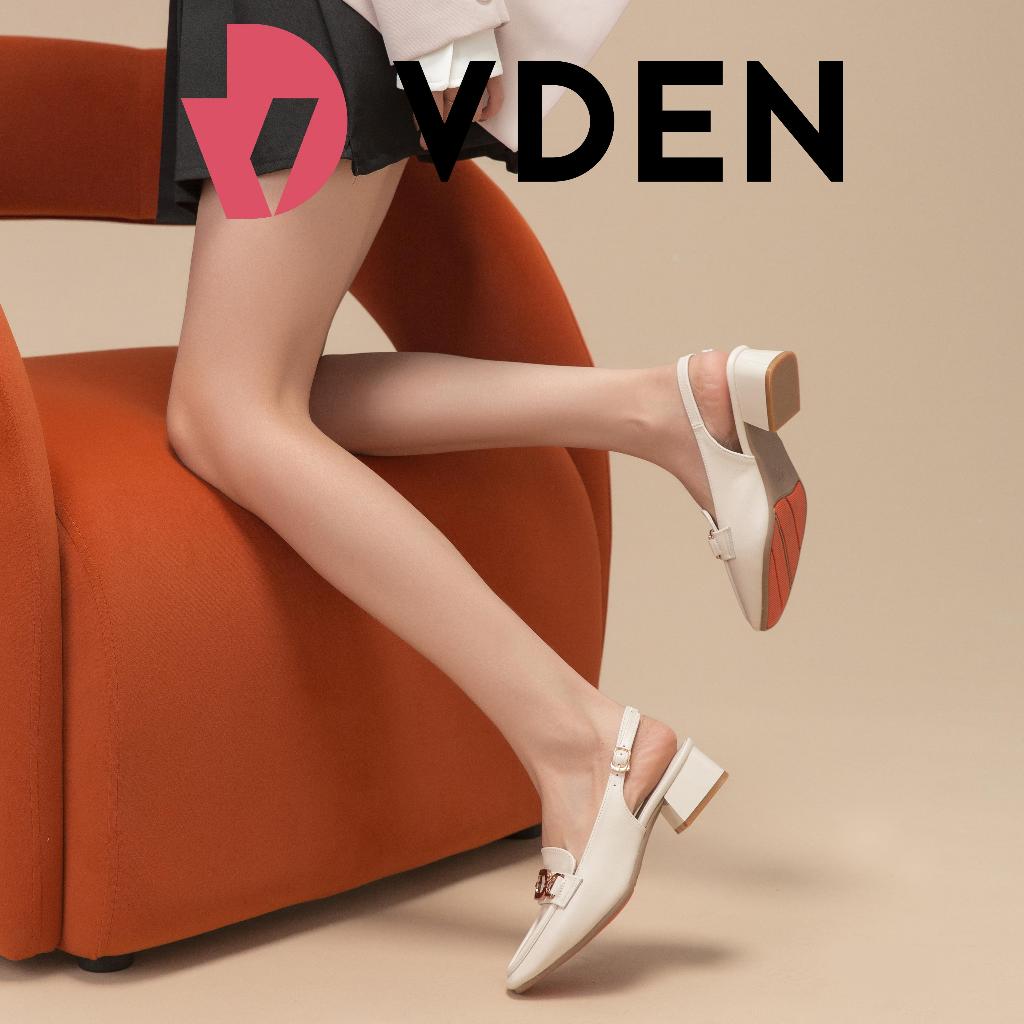VDEN Buckle Back Strap Mid Heel Pumps F78-145 | Shopee Philippines