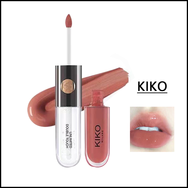 KIKO MILANO double touch lip gloss lipstick water gloss transparent glass lip gloss 103 ...