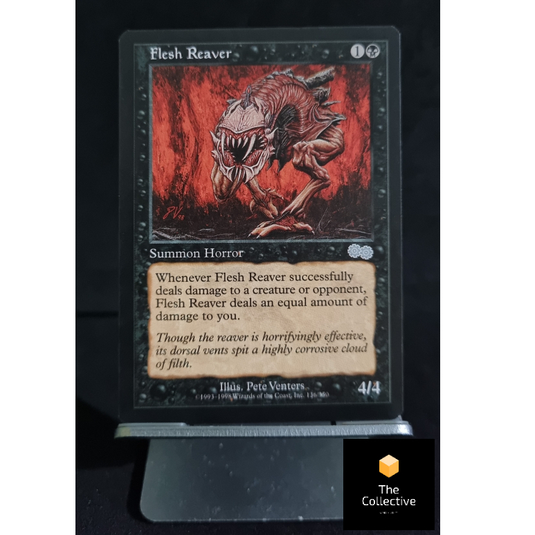 Magic the Gathering - MTG Card Game - Flesh Reaver - USG (NF) [BLACK ...