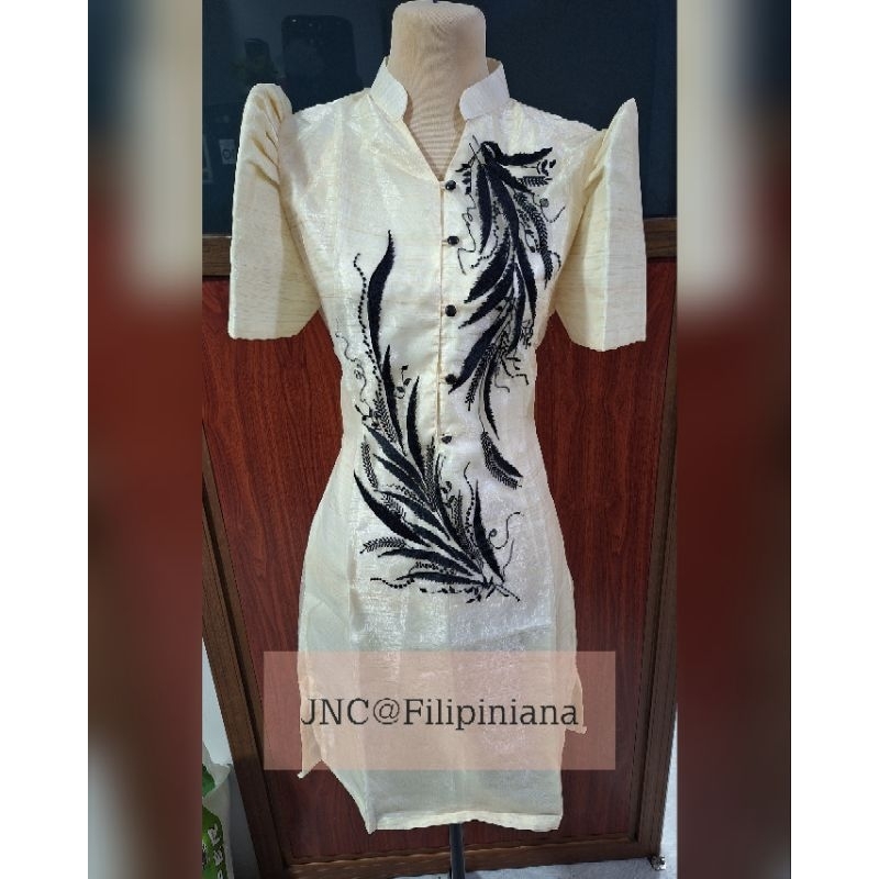 Moder Filipiniana mistiza Barong ladies random burda Assorted burda ...