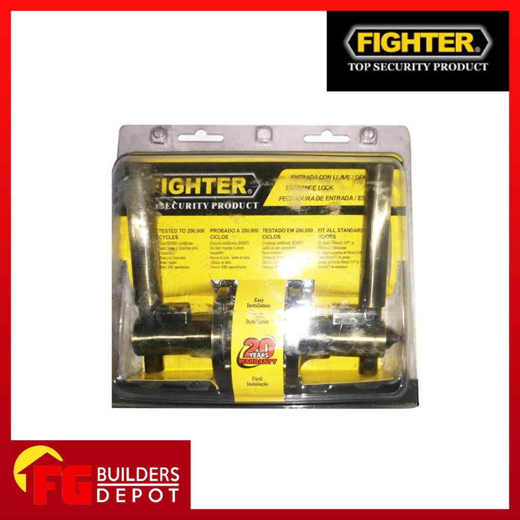 FIGHTER 6691AB ENTRANCE LOCK | Shopee Philippines