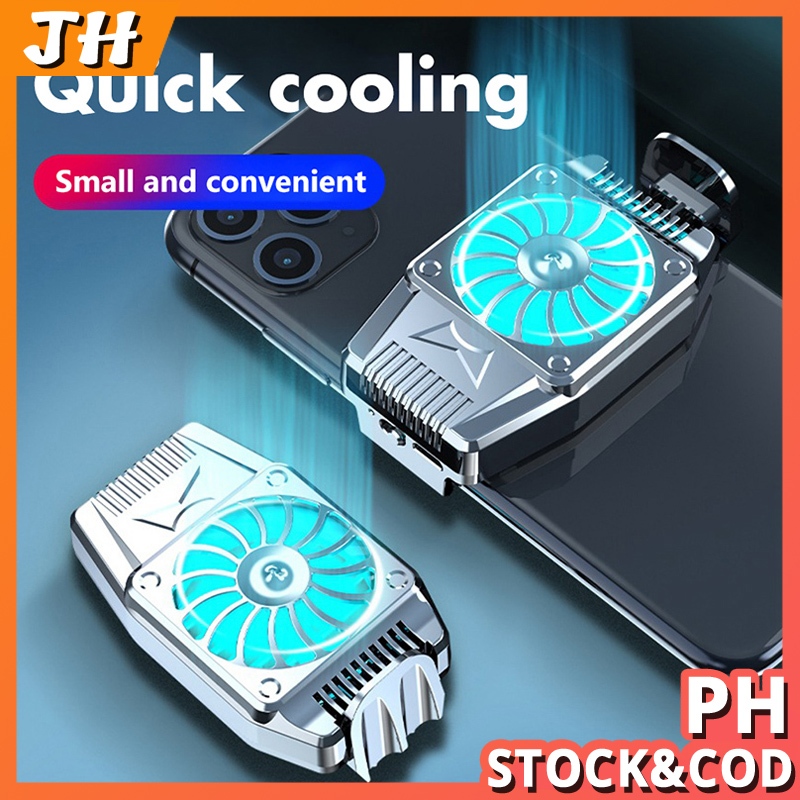 Air-Cooled Phone Radiator Chargeable Mini Silent Portable Quick-Cooling ...