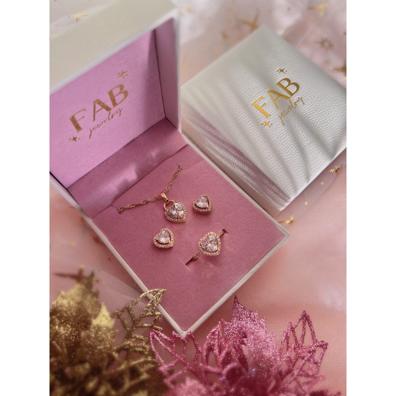 FAB | Zirconia Jewelry Set Collection | FREE FAB Exclusive Jewelry Box ...