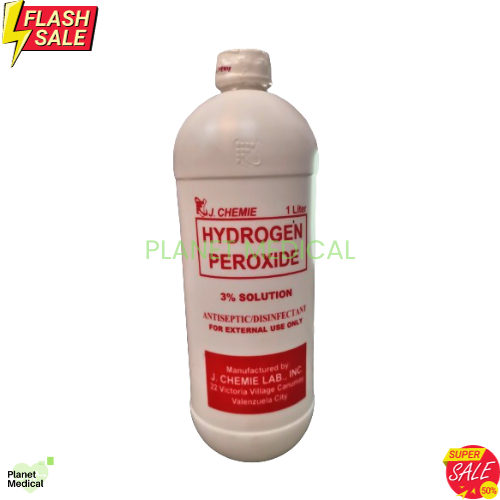 Hydrogen Peroxide 3% (1 Liter / 1 Gallon) | Shopee Philippines