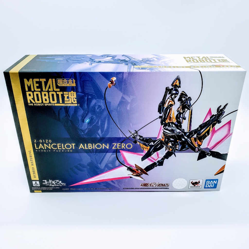 Bandai Metal Robot Spirits Side Kmf Code Geass Lancelot Albion Zero Figure【used】【direct From