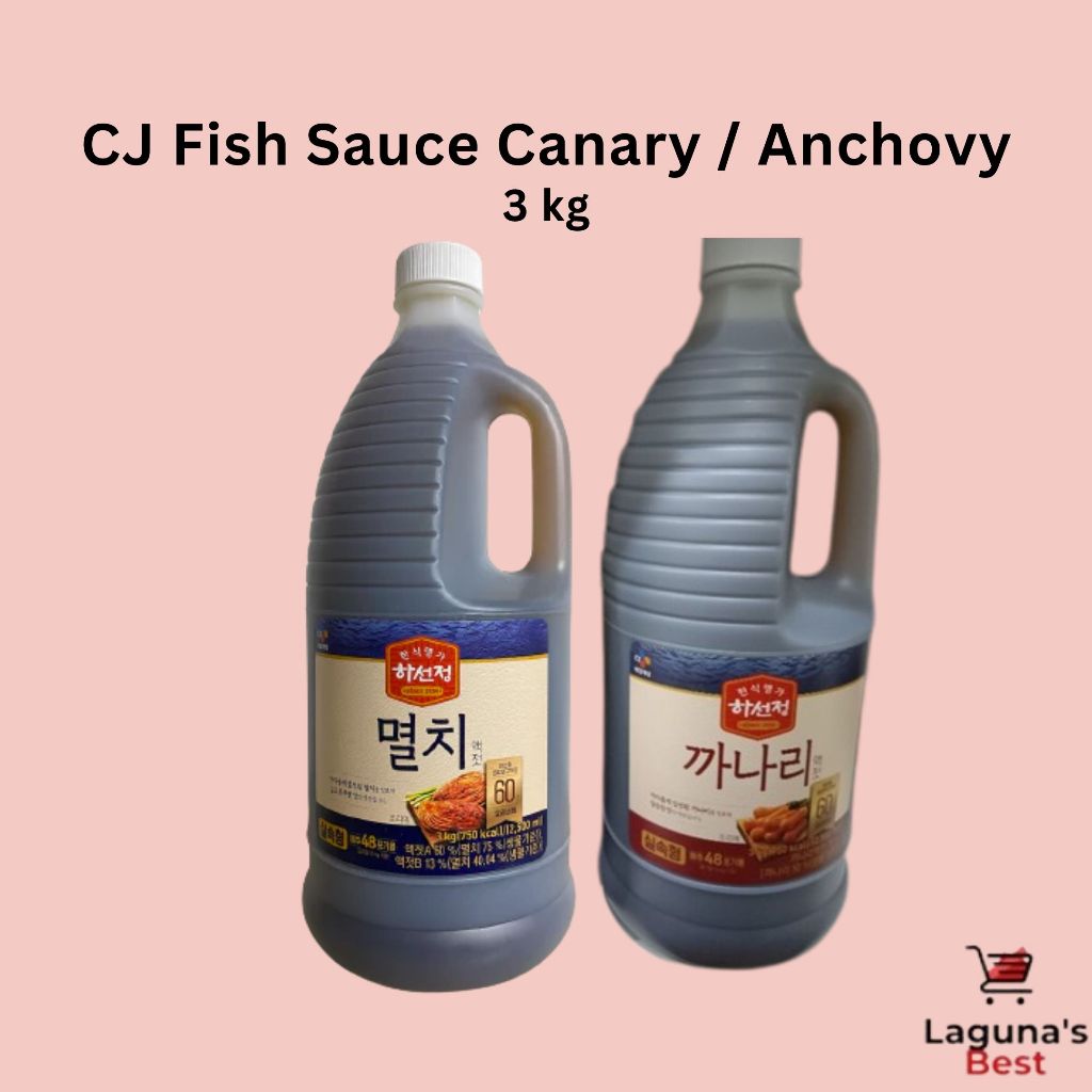 CJ Fish Sauce Canary / Anchovy 3 kg | Shopee Philippines