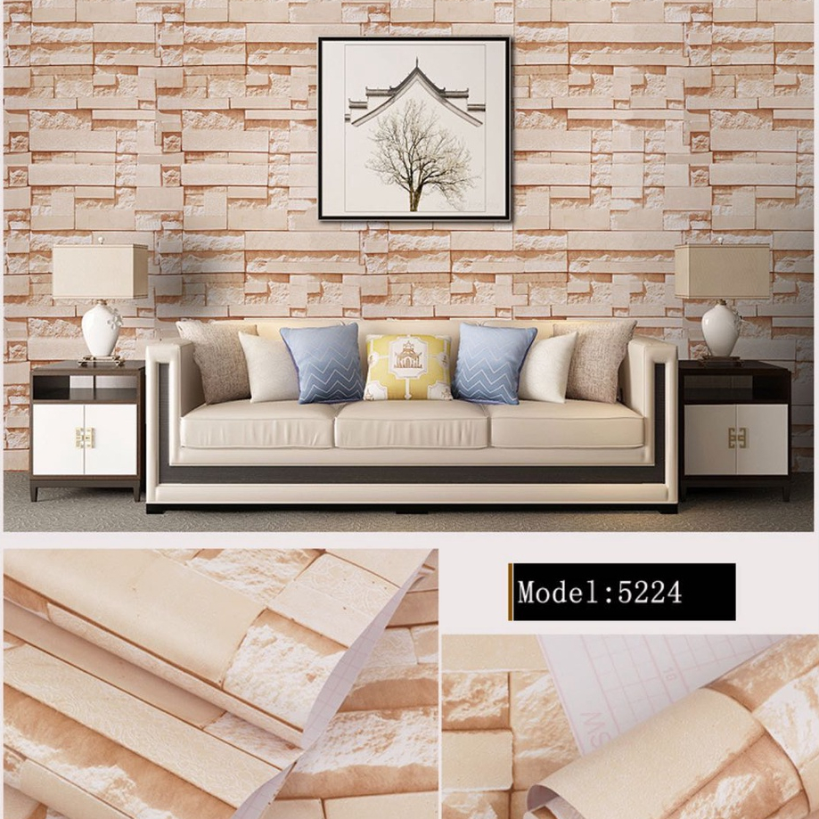 Pvc Wallpaper self adhesive home decor sticker | Shopee Philippines