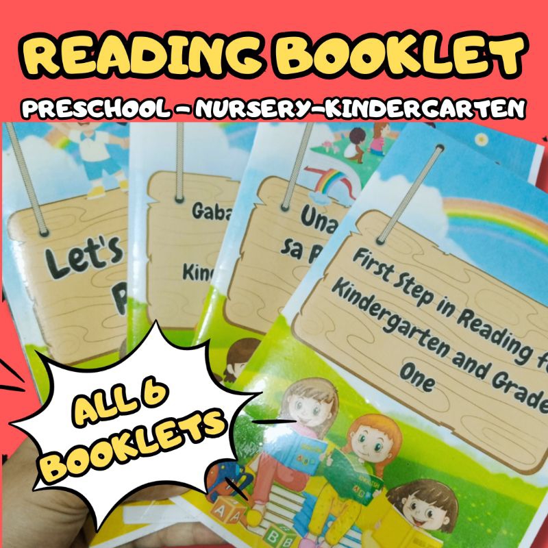 SALE‼️ALL SET READING BOOKLET WORKBOOK FOR PRESCHOOL KINDERGARTEN ...