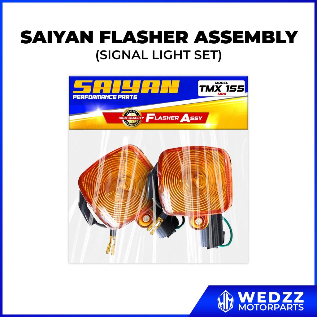 SAIYAN SIGNAL LIGHT / FLASHER ASSY ( BARAKO / TMX 155 ) | Shopee ...