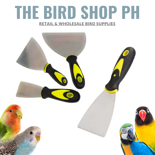 The Bird Shop PH Bird Poop Tray Cleaner Spatula | Shopee Philippines