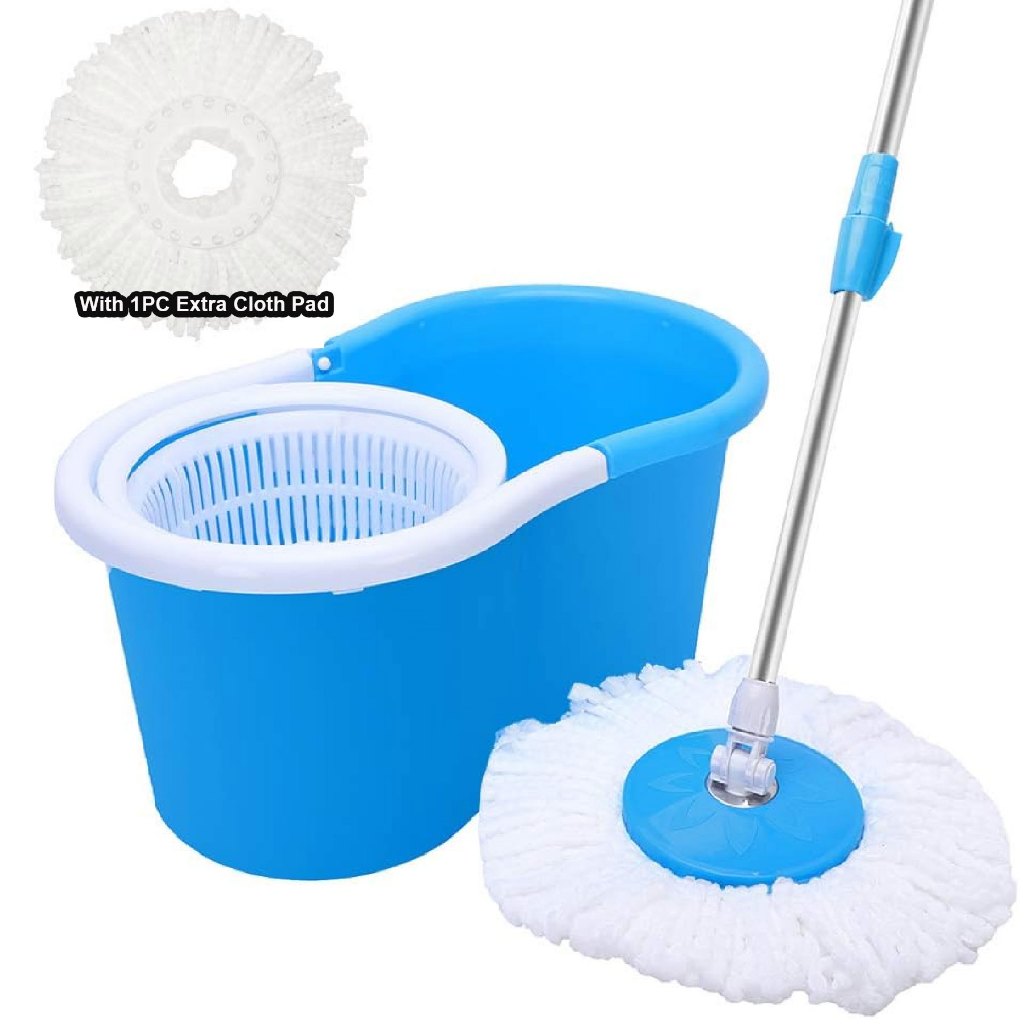 New Mop With Spinner and Bucket Magic Spin Tornado Mop 360 Easy ...