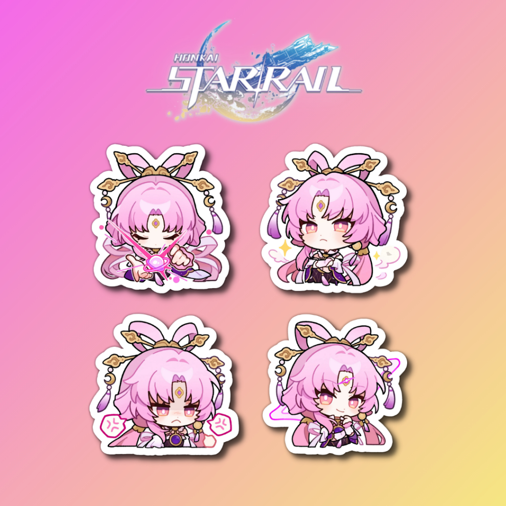 Honkai: Star Rail Fu Xuan Emoji Sticker Set (4pcs) | Shopee Philippines