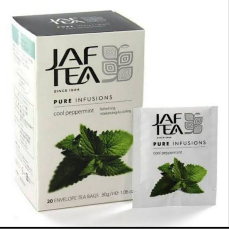 Jaf Tea Pure Infusions Cool Peppermint 20 Envelope Tea Bags 30g | Shopee Philippines