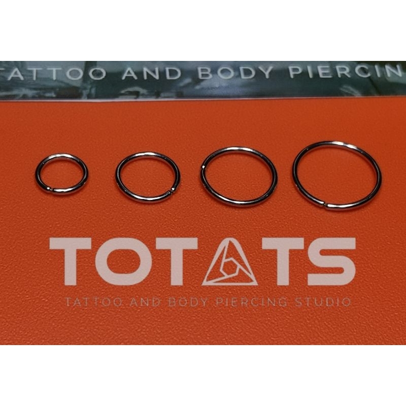 titanium hoop, clicker lock | Shopee Philippines