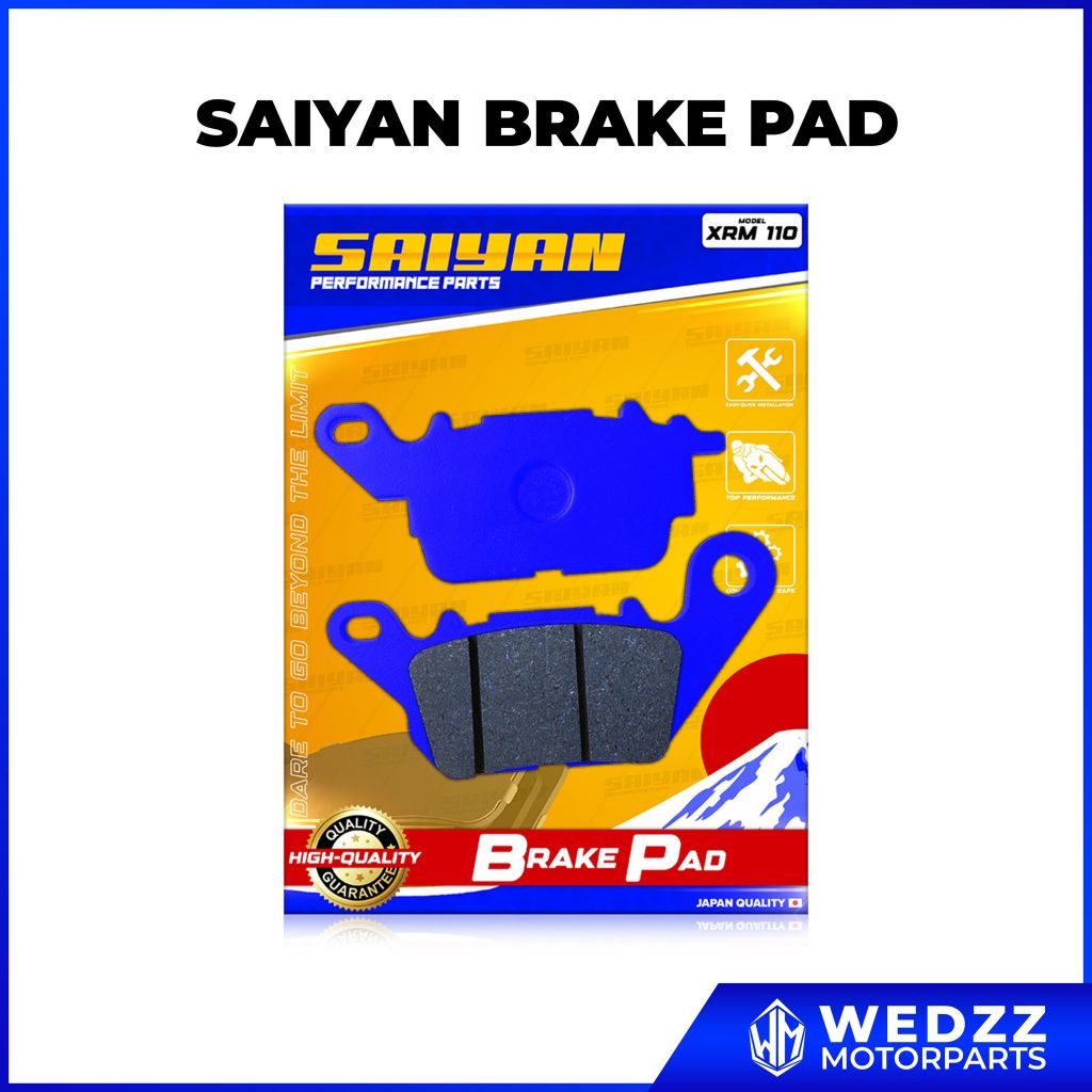 SAIYAN MOTORCYCLE BRAKE PAD ( RAIDER / MIO / M3 / WAVE / PCX / ADV ...
