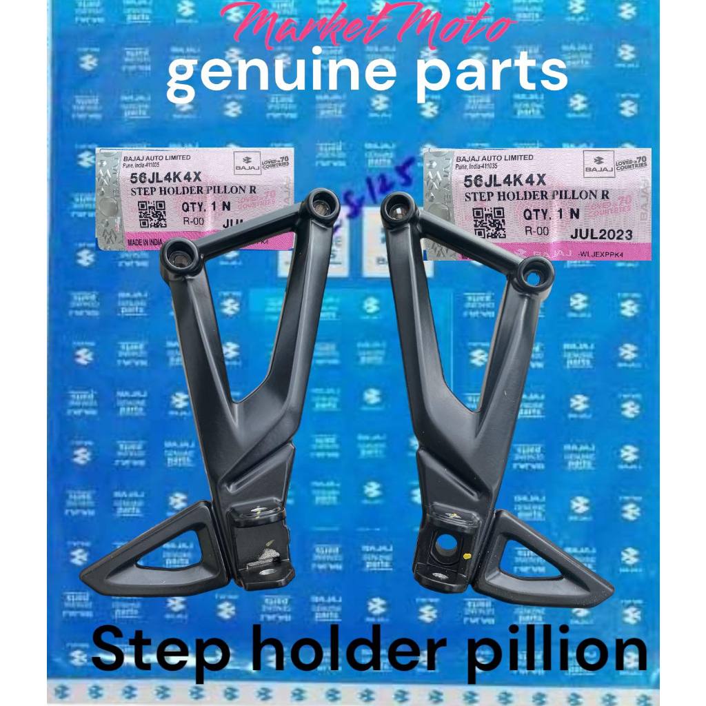 ROUSER NS200 NS160 PILLION STEP HOLDER BLACK 200NS 150NS 56JL4J4X ...