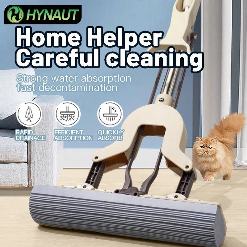 HYNAUT Absorption Mop For Floor Mop With Squeezer Heavy Duty Map ...