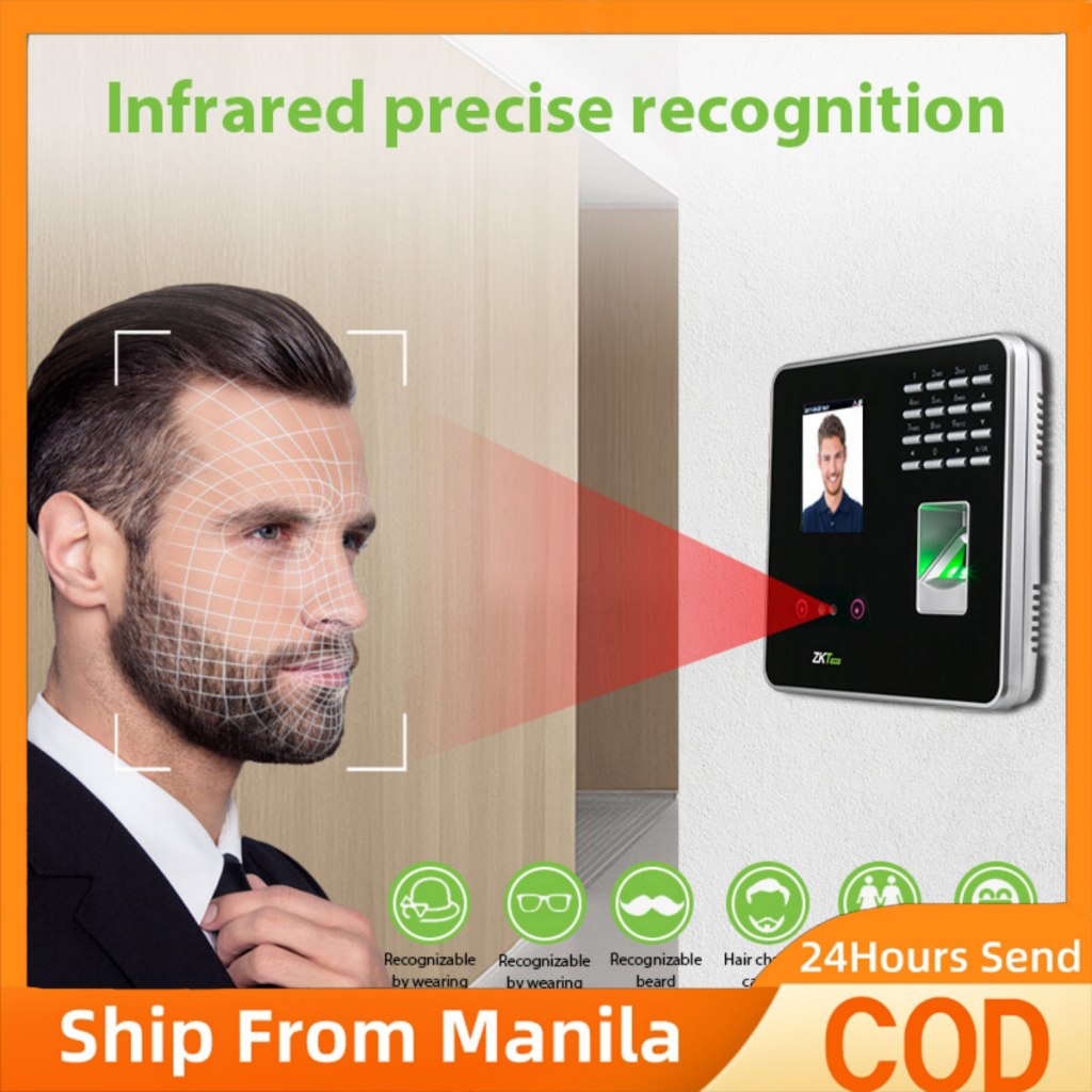 ZKTeco/Central Control Wisdom biometrics face recognition attendance machine finger print time ...